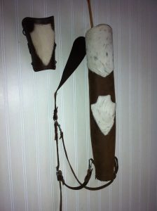 BQ03 QUIVER with Hair on Cowhide Overlay - Leatherworkscanada ...