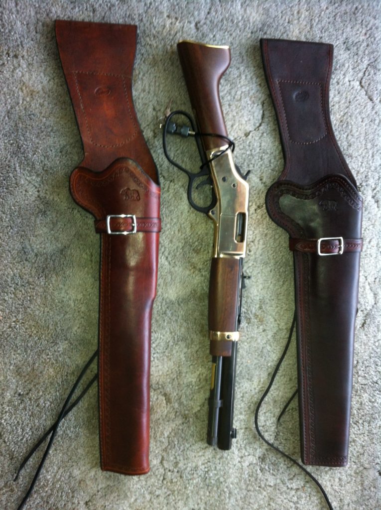 CA05 RIFLE SCABBARD - Leatherworkscanada Leatherworkscanada